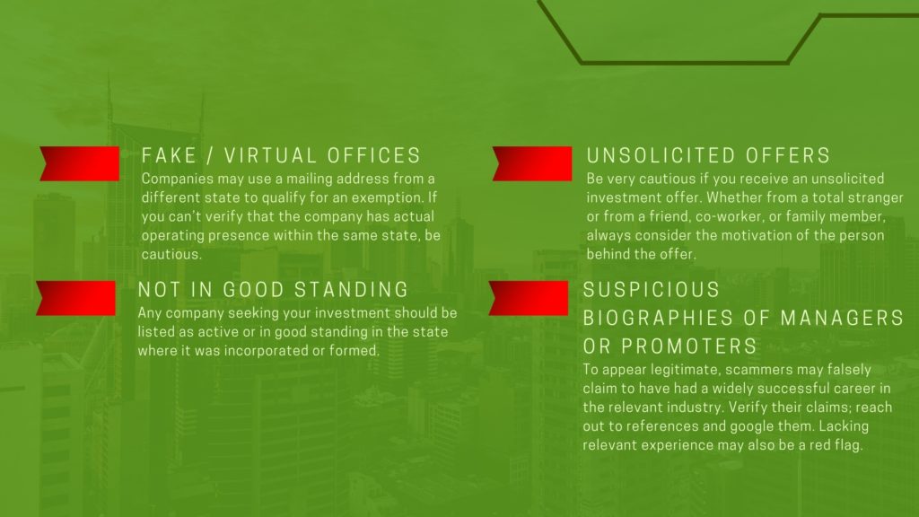 Understanding Unregistered Securities | 5 Tips to Help You Avoid SEC ...